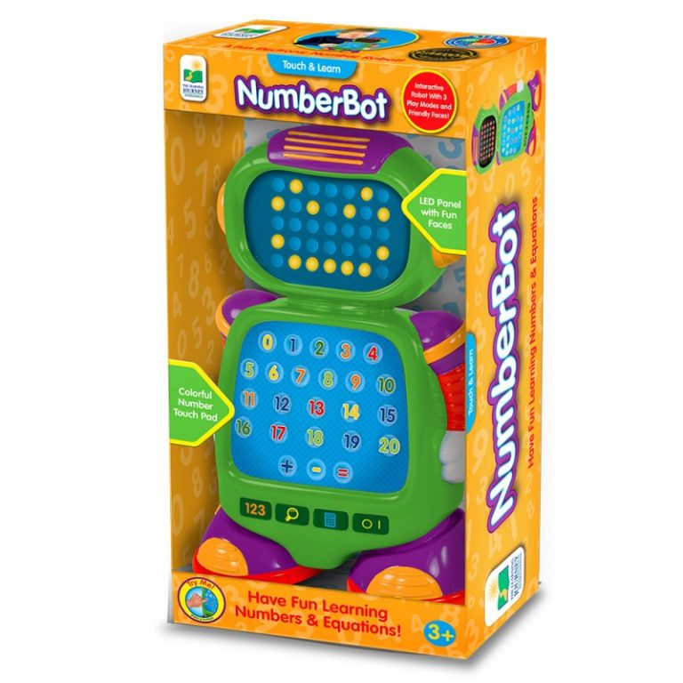 Touch & Learn - NumberBot - Ygrowup Toys
