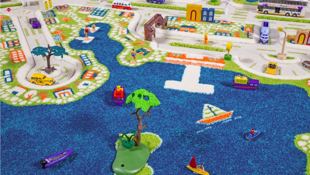 Mini City Play Carpet Medium - Ygrowup Toys