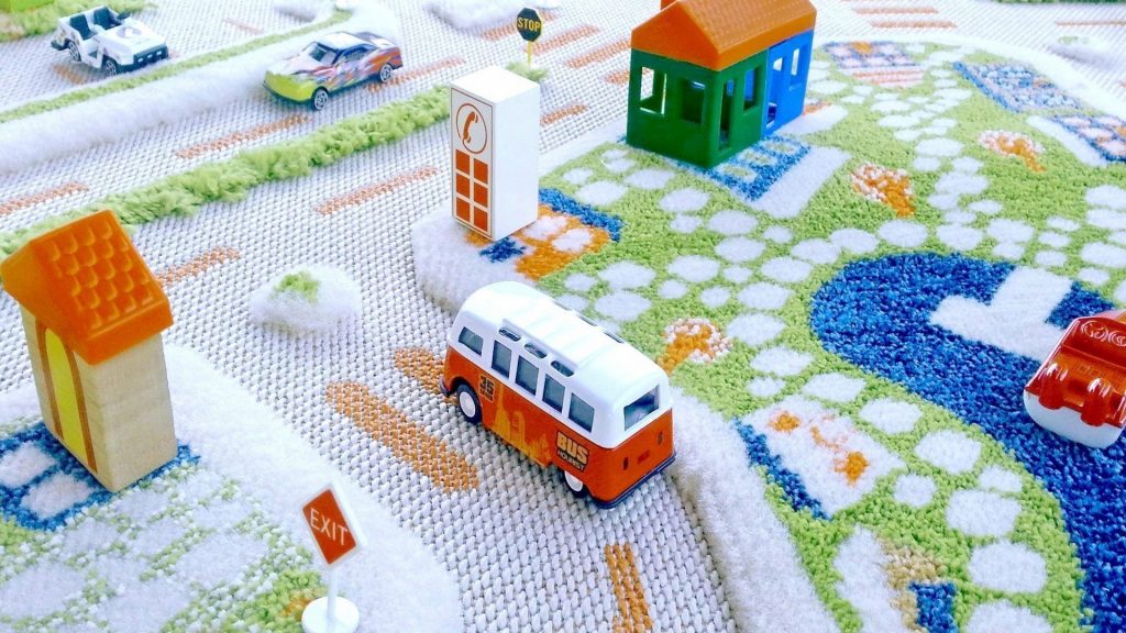 Mini City Play Carpet Medium - Ygrowup Toys