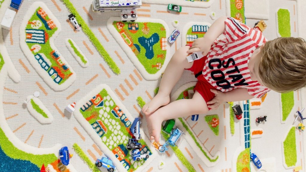 Mini City Play Carpet Medium - Ygrowup Toys