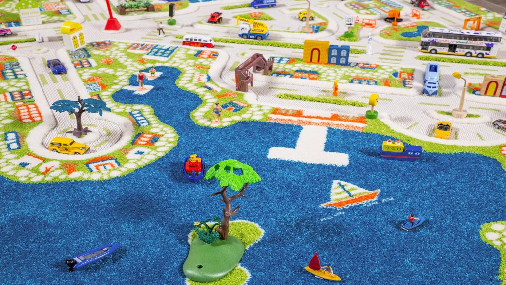 Mini City Play Carpet Medium - Ygrowup Toys