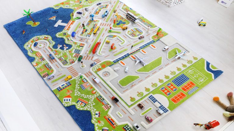Mini City Play Carpet Medium - Ygrowup Toys