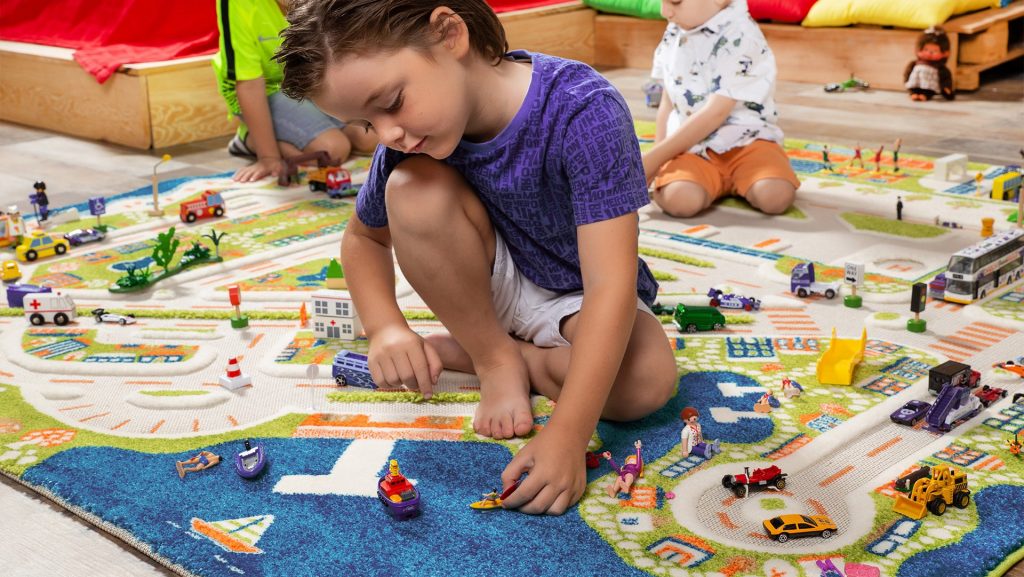 Mini City Play Carpet Medium - Ygrowup Toys