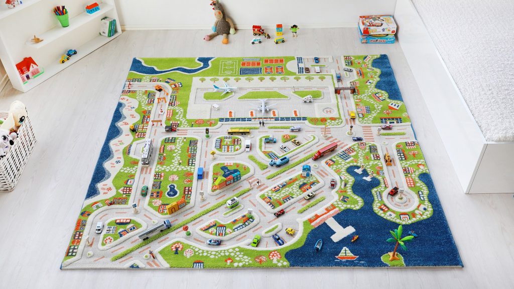 Mini City Play Carpet Medium - Ygrowup Toys