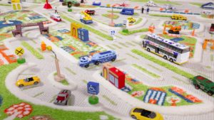 Mini City Play Carpet Medium - Ygrowup Toys