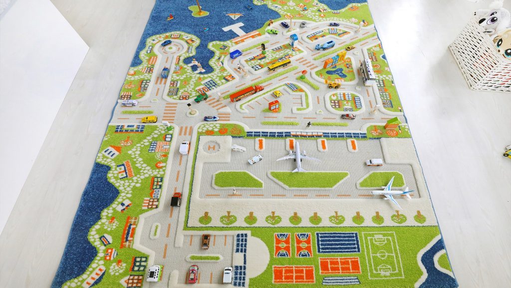 Mini City Play Carpet Medium - Ygrowup Toys