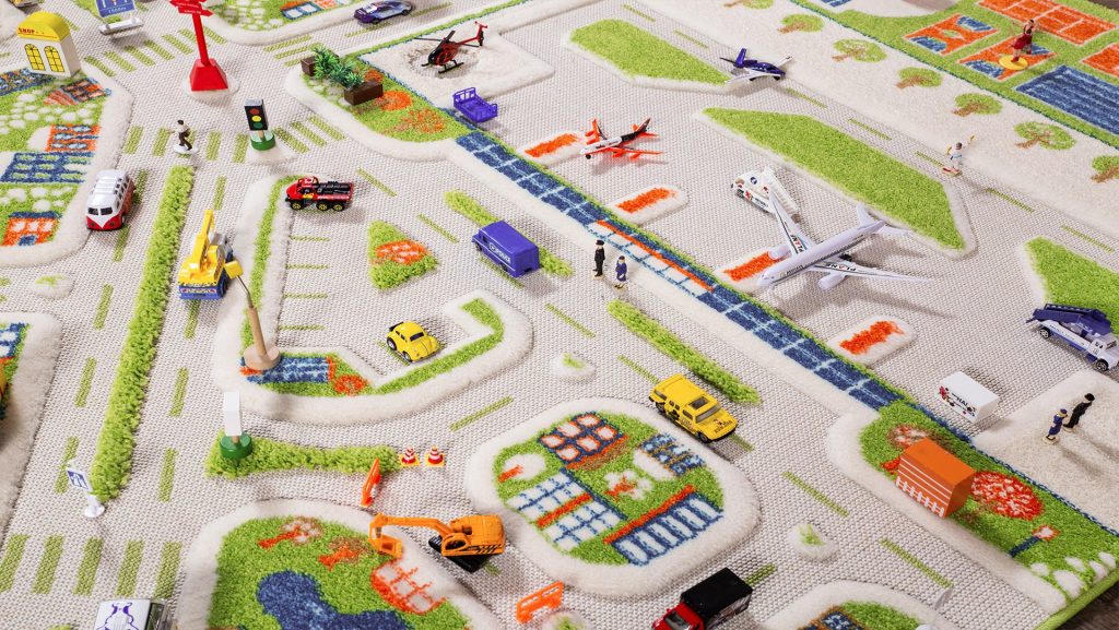 Mini City Play Carpet Medium - Ygrowup Toys
