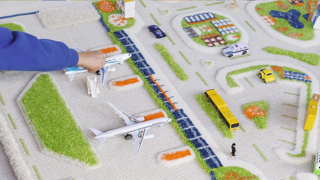 Mini City Play Carpet Medium - Ygrowup Toys