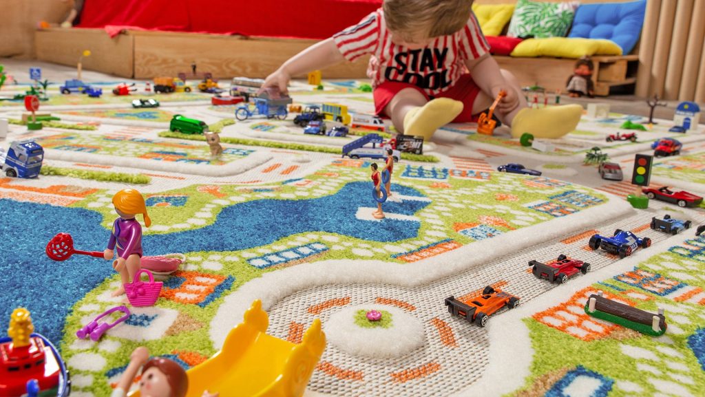 Mini City Play Carpet Medium - Ygrowup Toys
