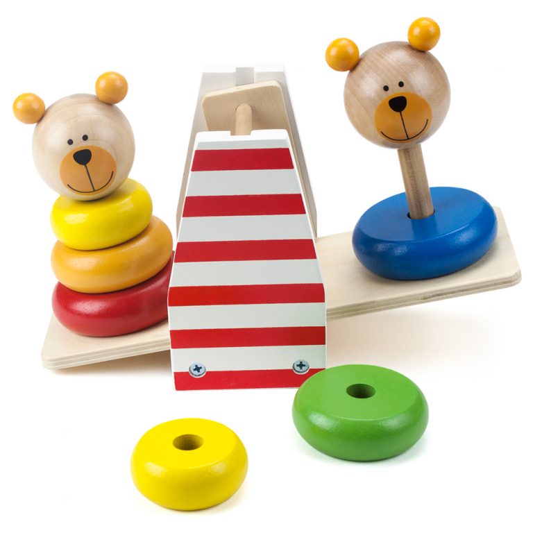 Balancing Bears Stacking See-Saw - Ygrowup Toys