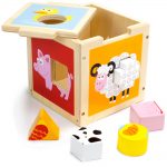 Busy Barnyard Sorting Cube - Ygrowup Toys