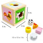 Busy Barnyard Sorting Cube - Ygrowup Toys