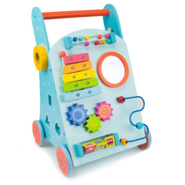 Blue Push N Play Walker - Ygrowup Toys