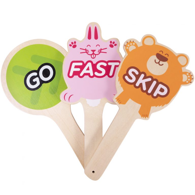 Stop and Go Paddles Set - Ygrowup Toys