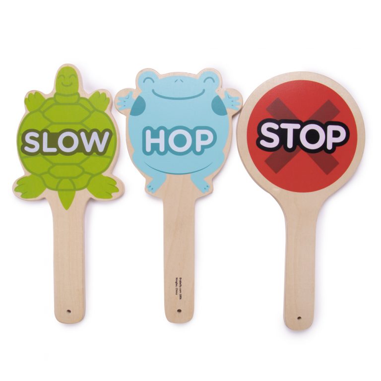 Stop and Go Paddles Set - Ygrowup Toys